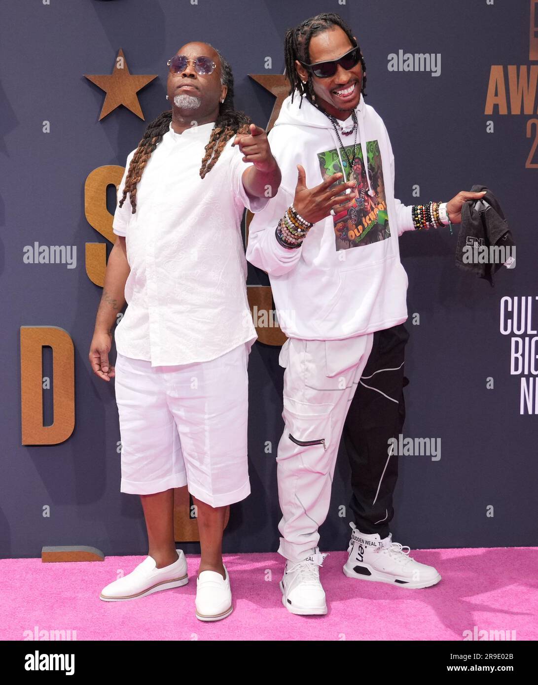 Los Angeles, USA. 25th June, 2023. (L-R) Ying Yang Twins - Kaine and D ...