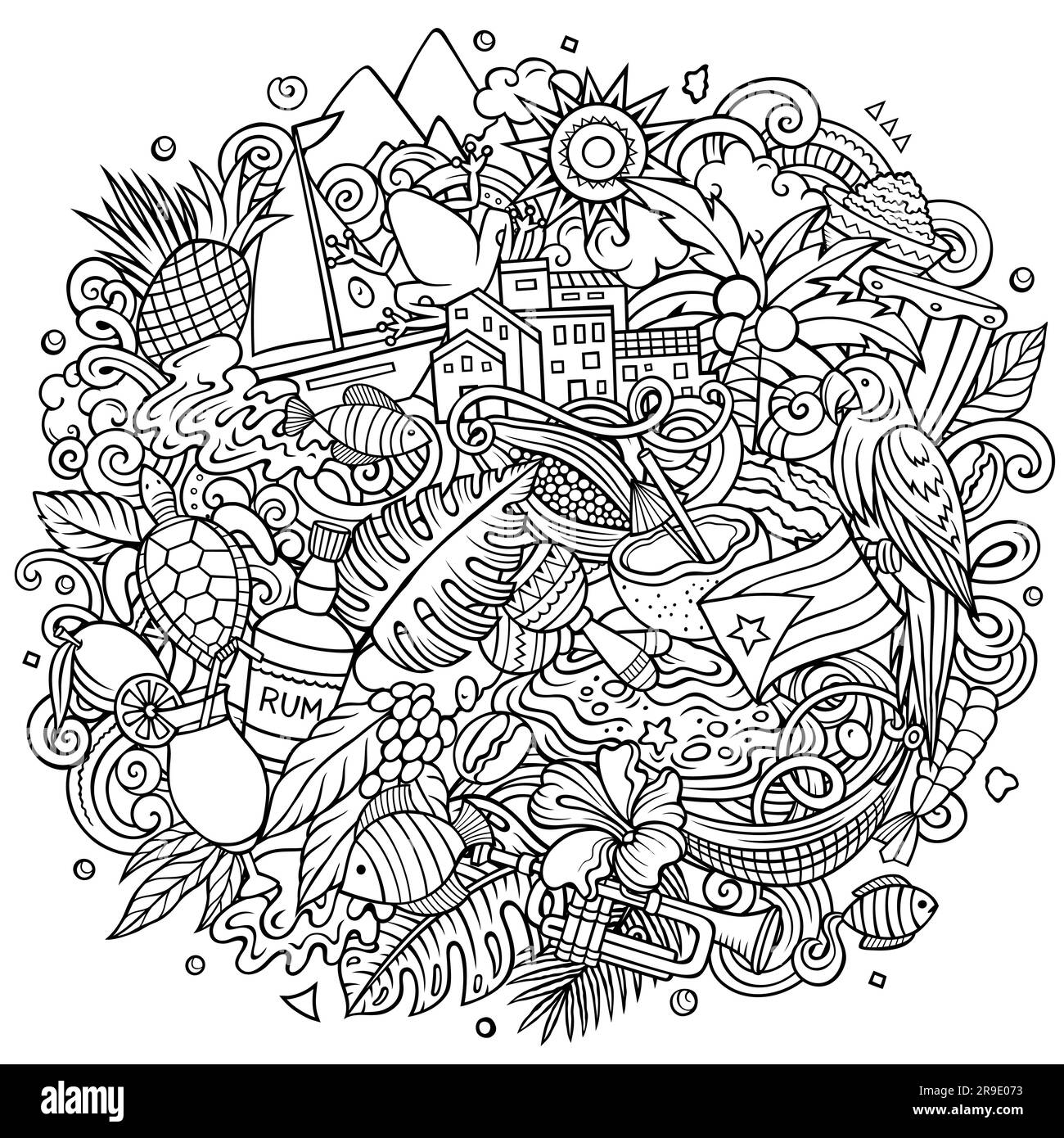 Coqui Coloring Pages [2025]