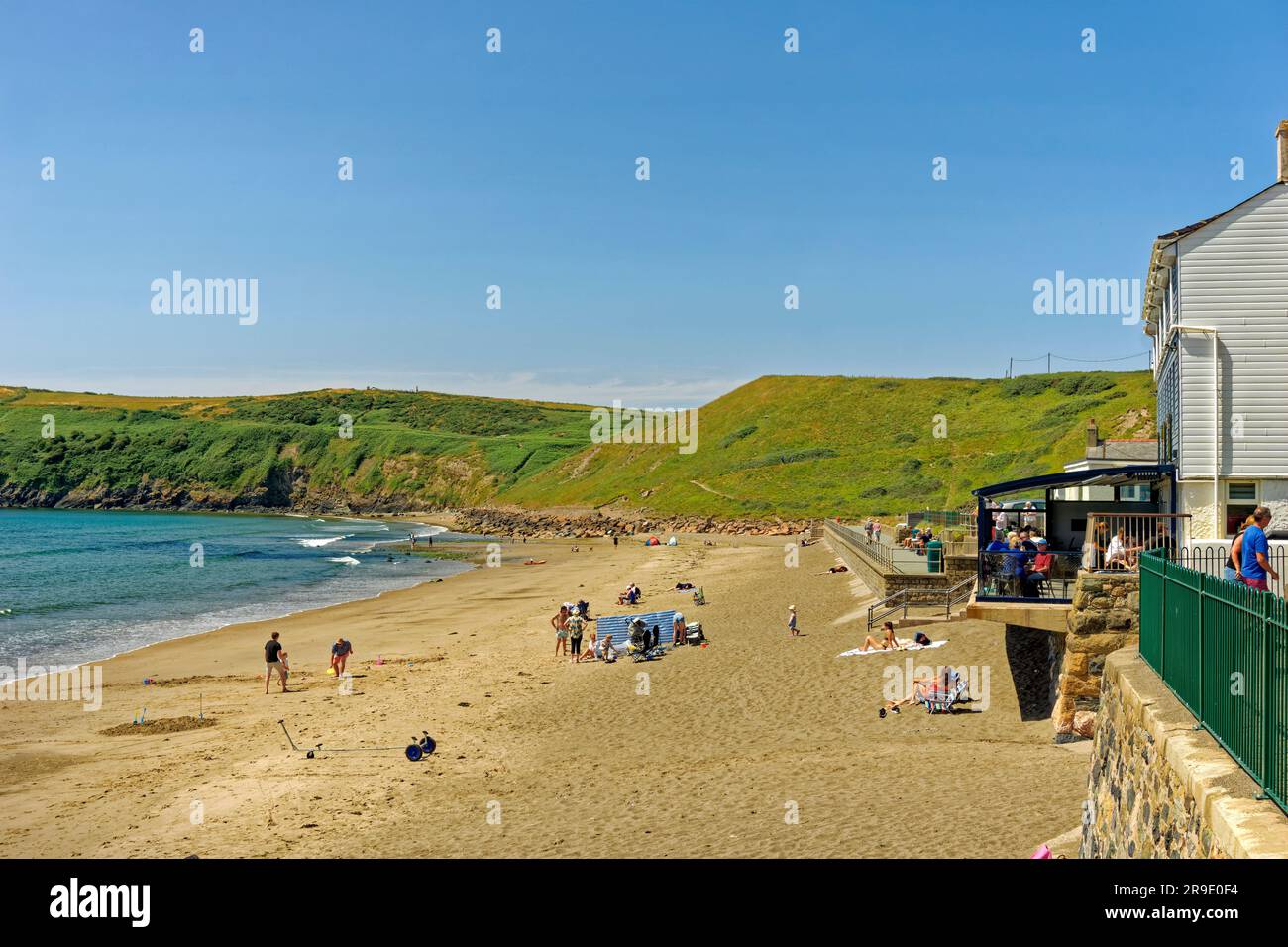 Aberdaron on the Llyn or Lleyn Peninsula, North Wales, UK Stock Photo ...