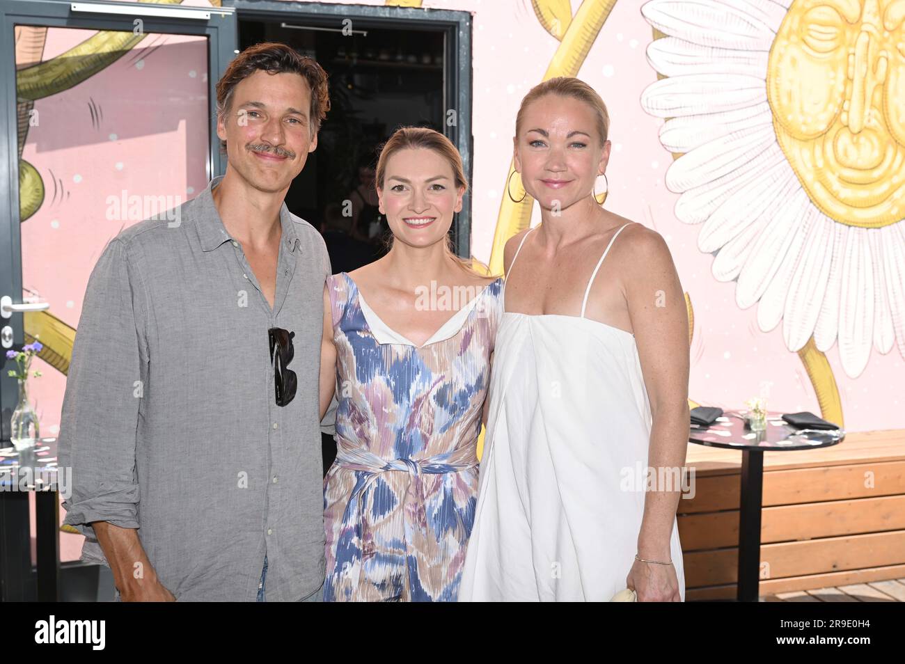 Munich, Germany. 26th June, 2023. Actor Florian David Fitz (l-r ...