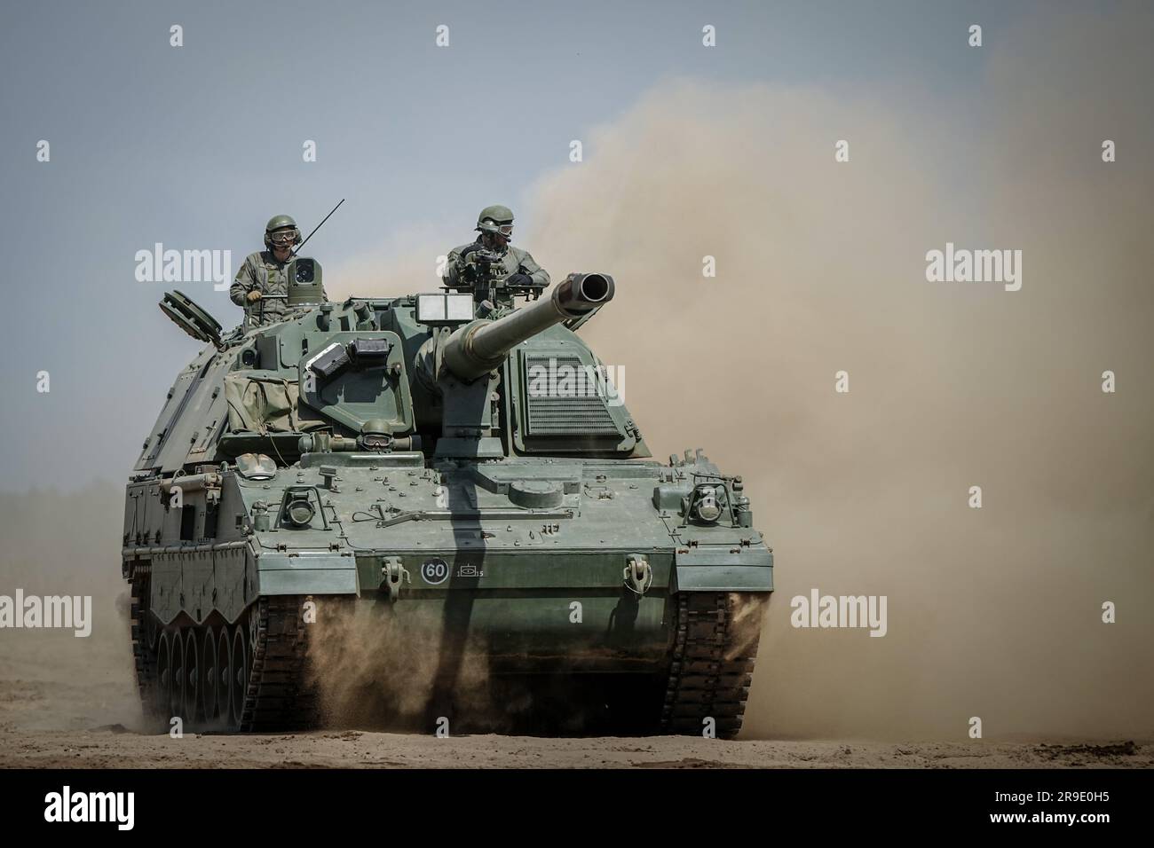 Vilnius, Lithuania. 26th June, 2023. A self-propelled howitzer 2000 ...