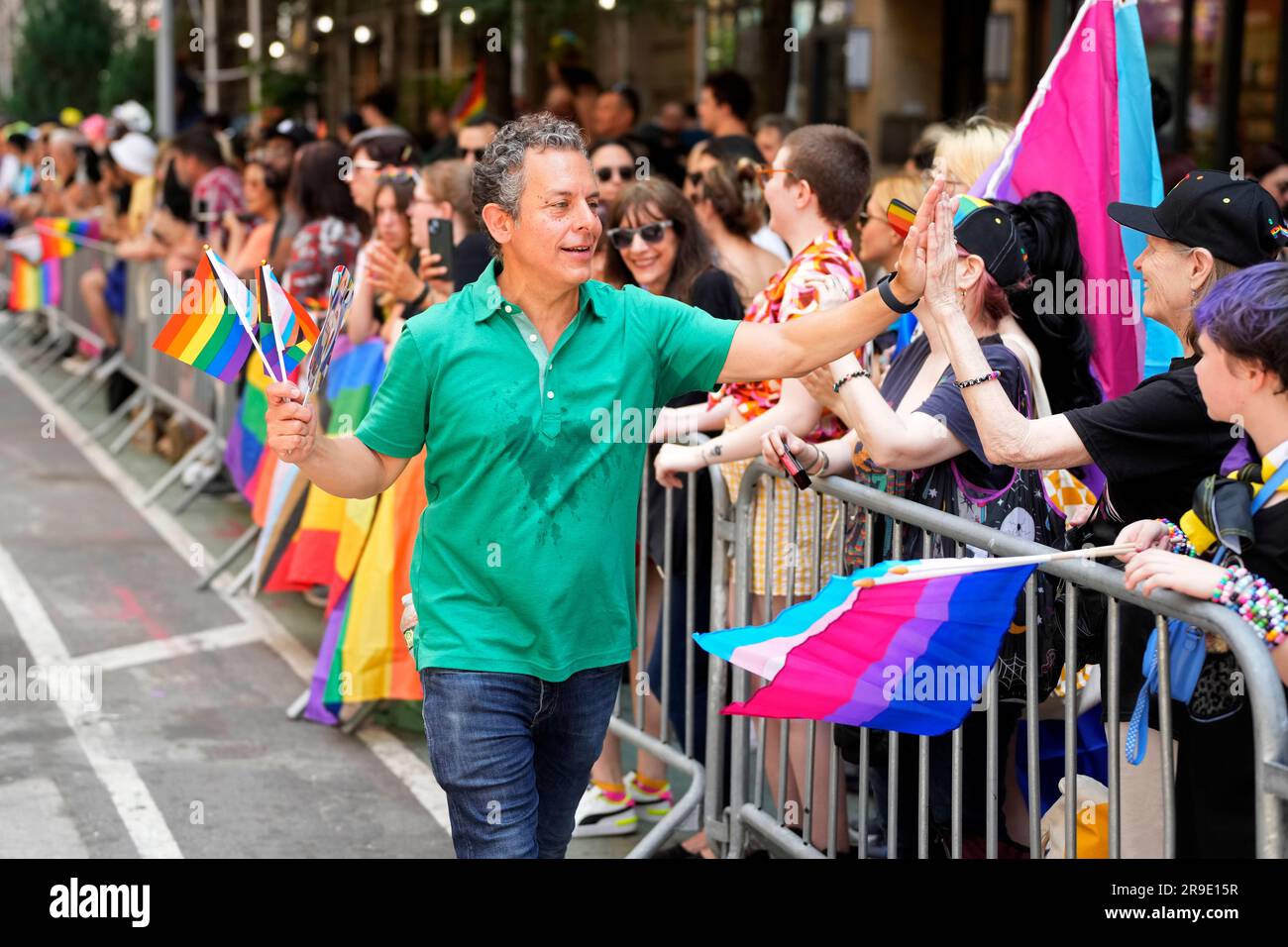 New York State Representative Tony Simone walks in the NYC Pride March ...