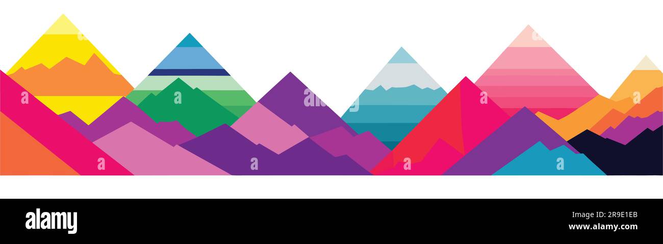 Wilderness overlook Stock Vector Images - Alamy