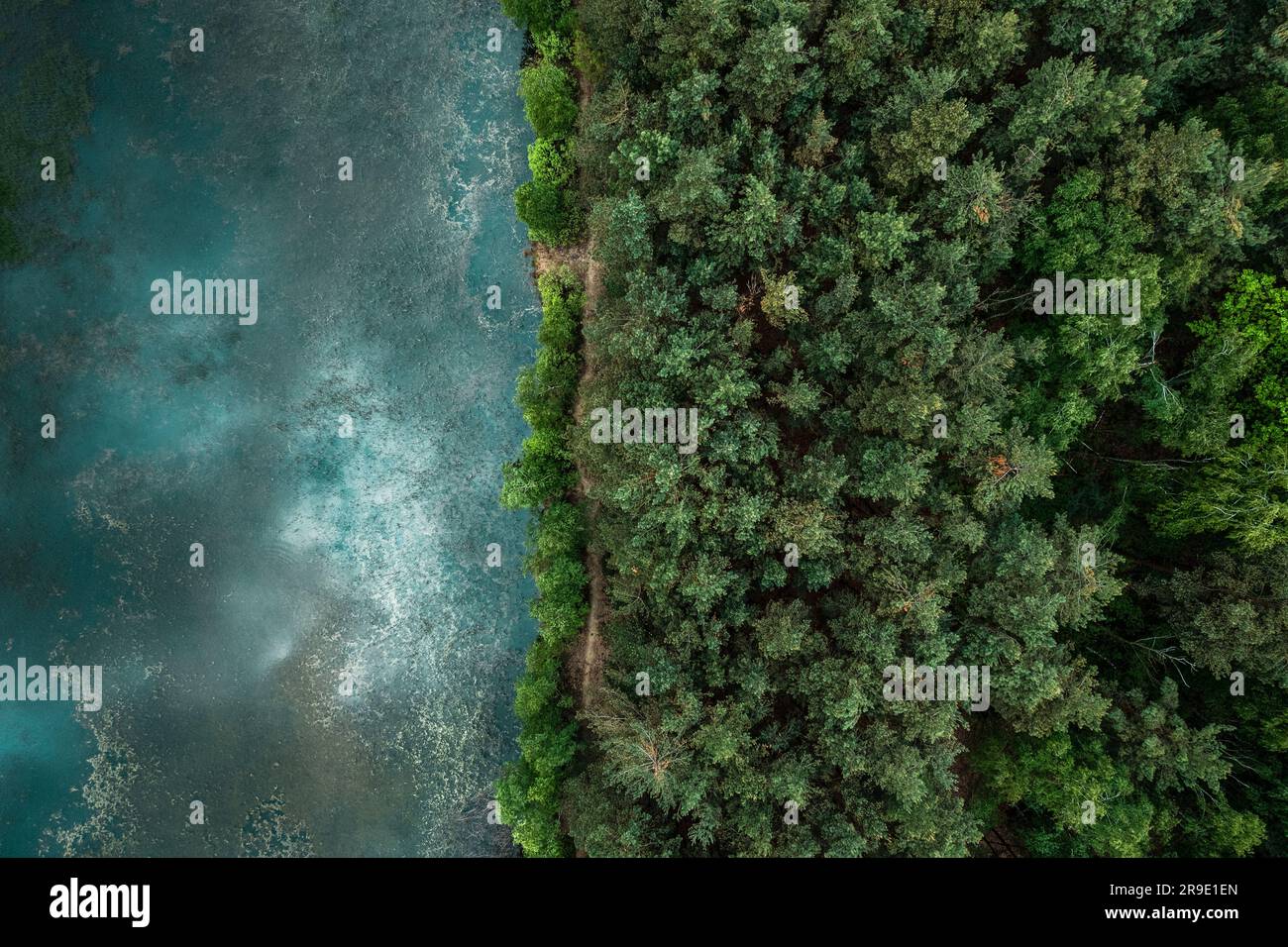 Areal drone top down view hi-res stock photography and images - Alamy