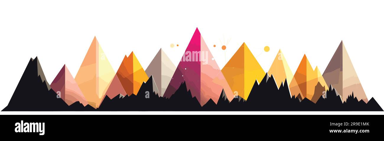 Wilderness overlook Stock Vector Images - Alamy