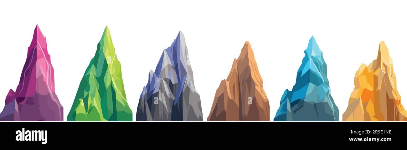 Mountain set hi-res stock photography and images - Alamy