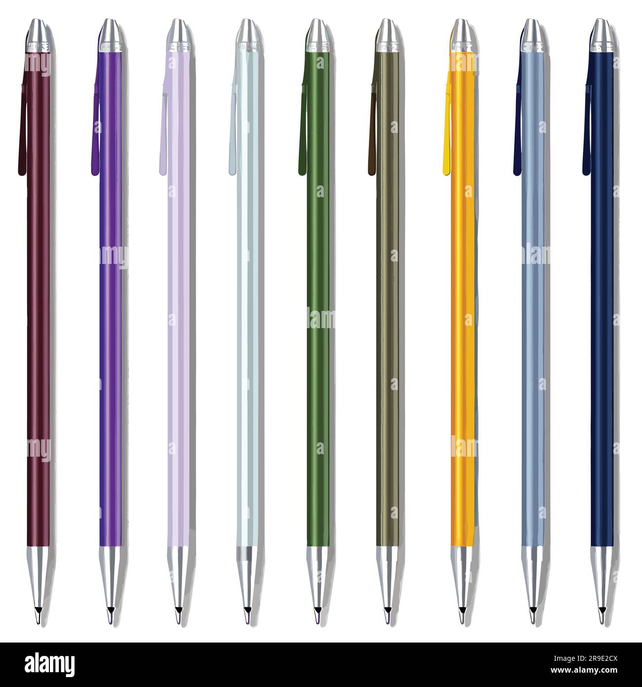 Single line drawing identity Stock Vector Images - Alamy