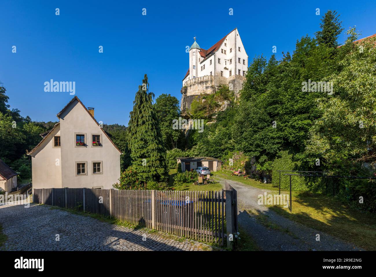 Hohnstein Castle is a medieval castle complex from the 12th century ...