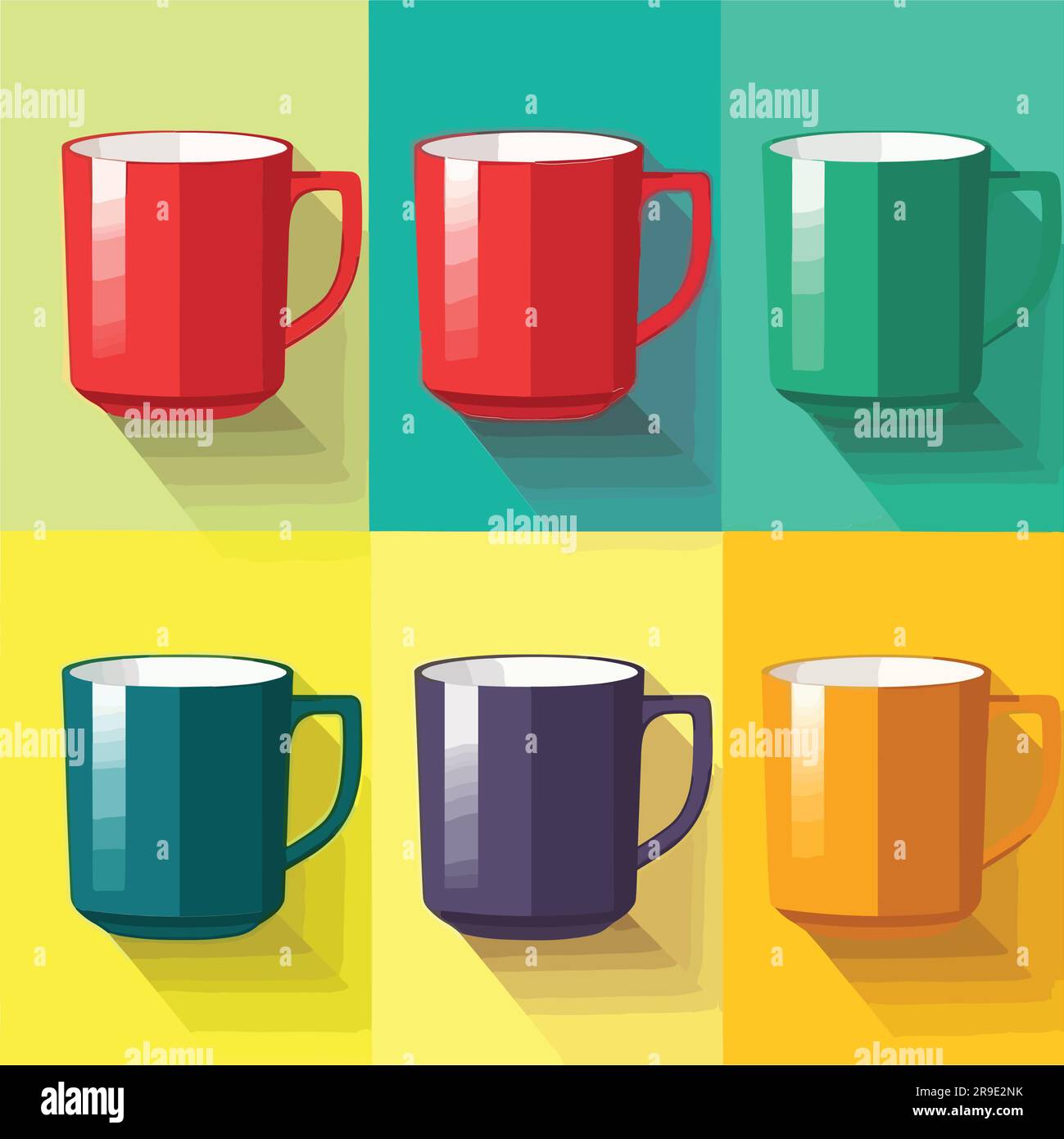 Casual coffee shop Stock Vector Images - Alamy