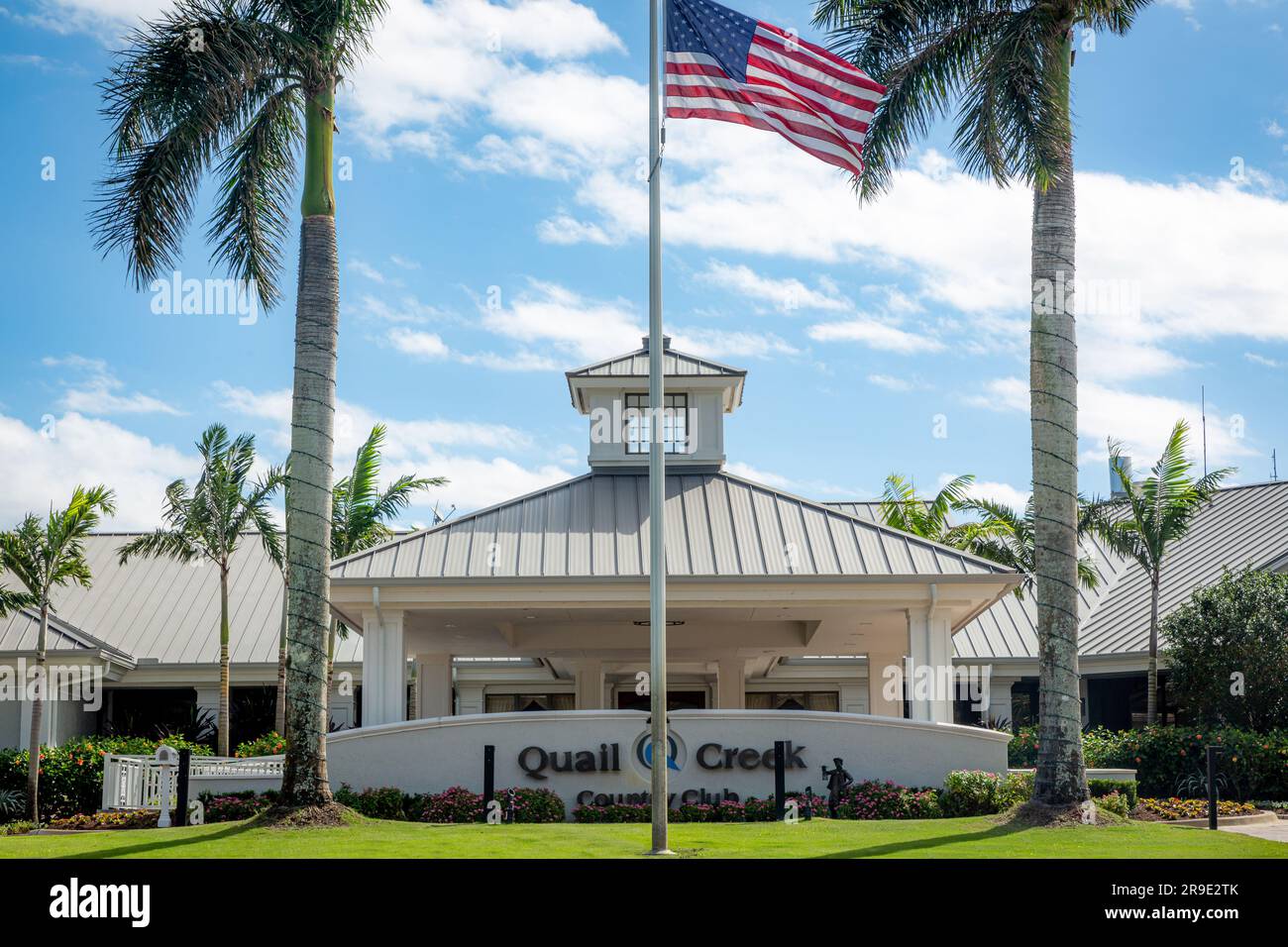Golf tournament, Quail Creek Country Club, Naples, Florida, USA Stock ...