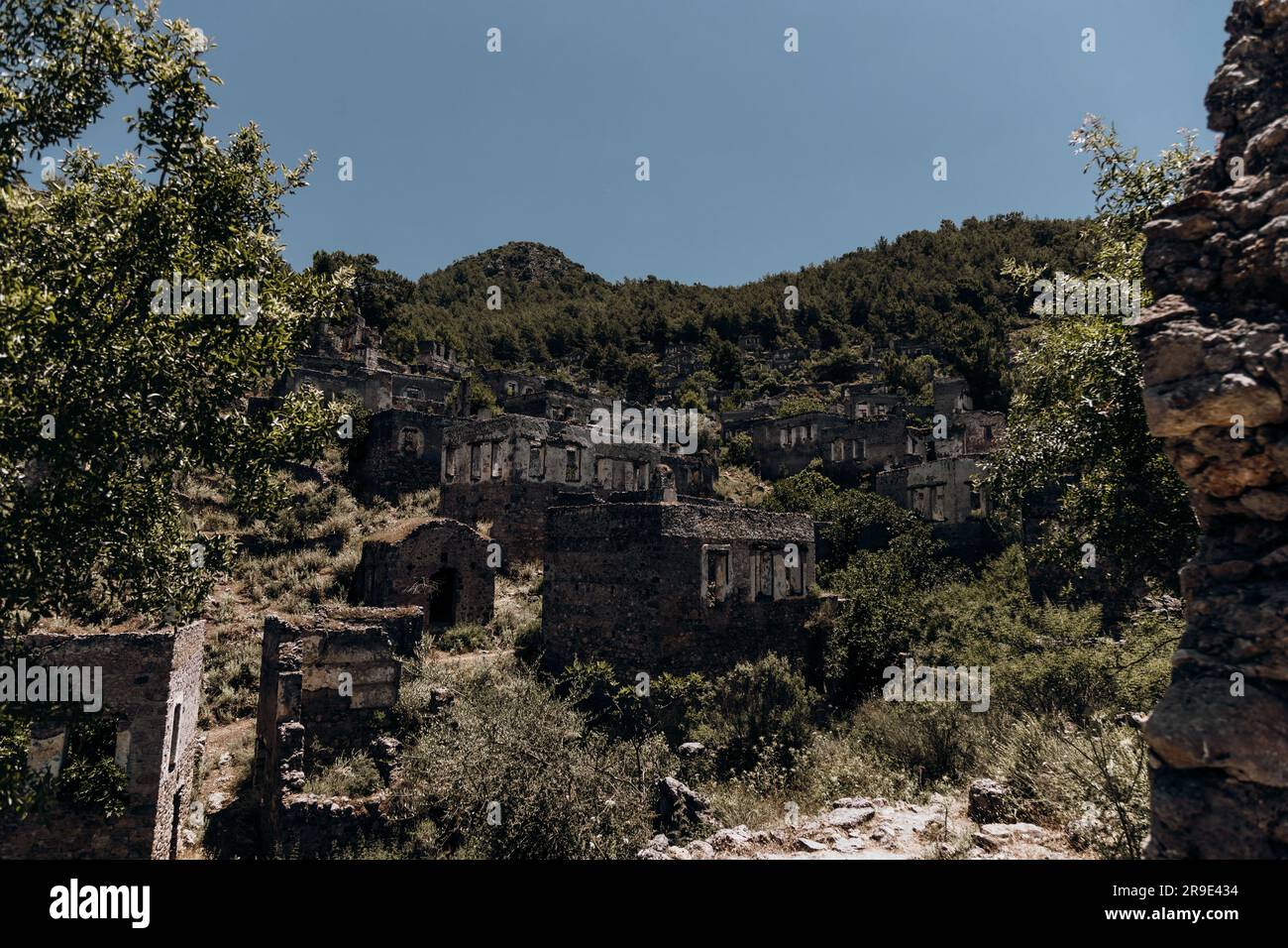 Karakoy Ghost Village, Turkey Stock Photo - Alamy