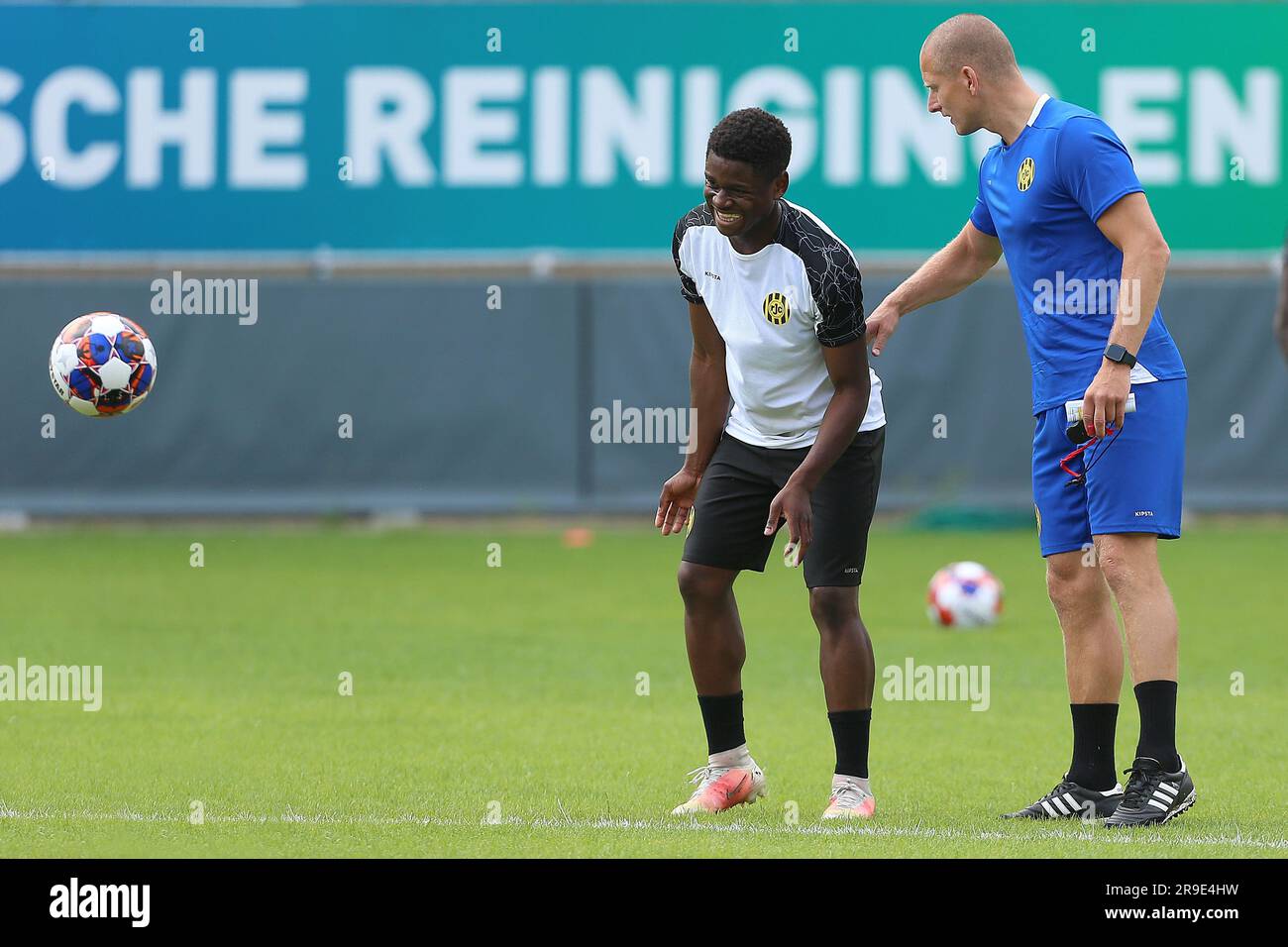 KERKRADE, Netherlands. 26th June, 2023. football, Dutch Keuken Kampioen Divisie, Parkstad ...