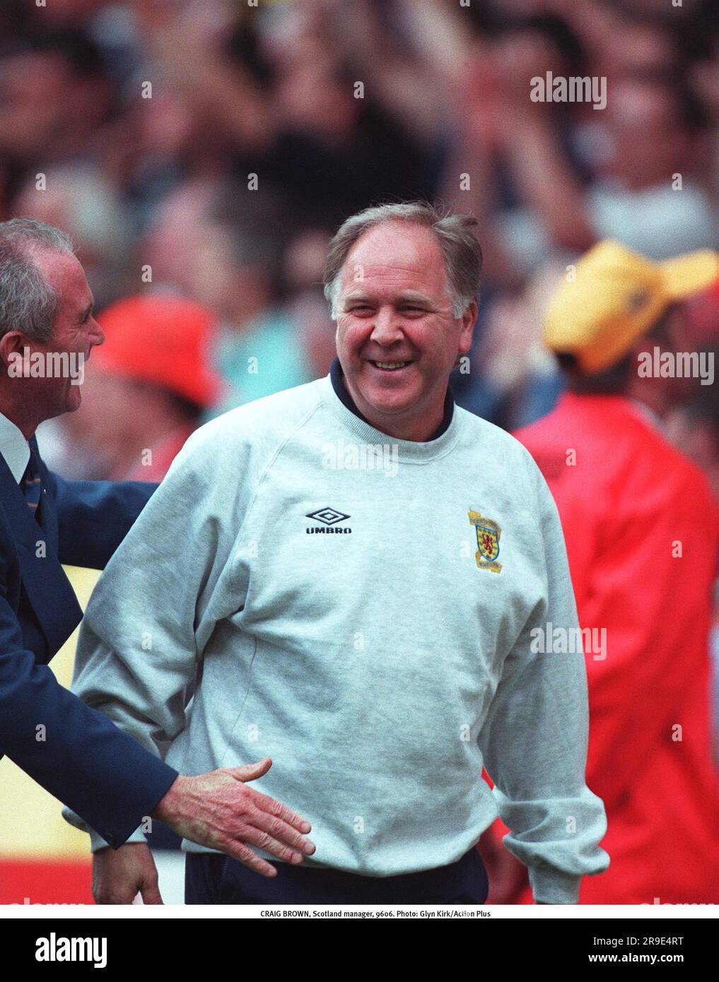 June 1996: Craig Brown, Scotland Manager Stock Photo - Alamy