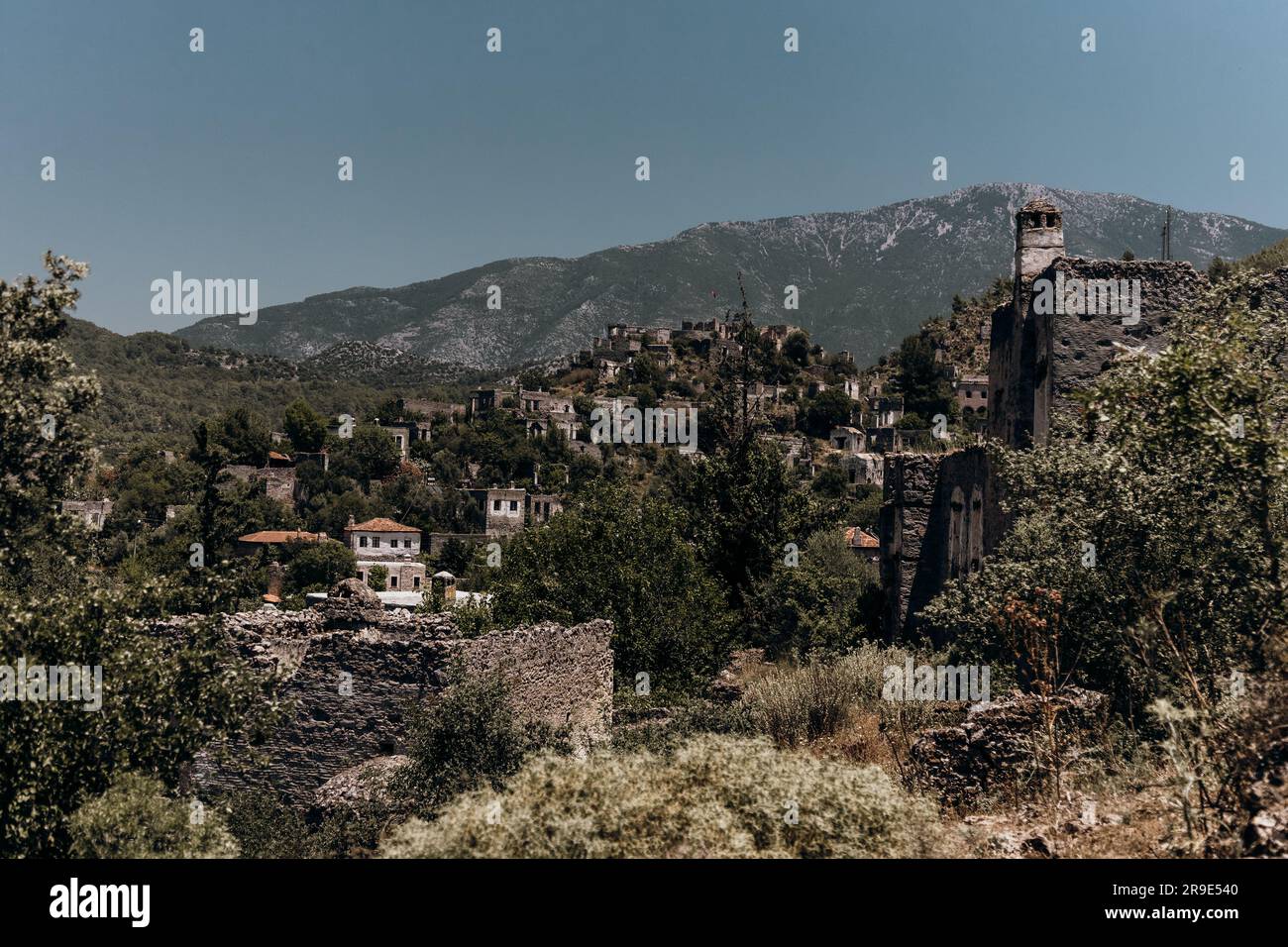 Karakoy Ghost Village, Turkey Stock Photo - Alamy