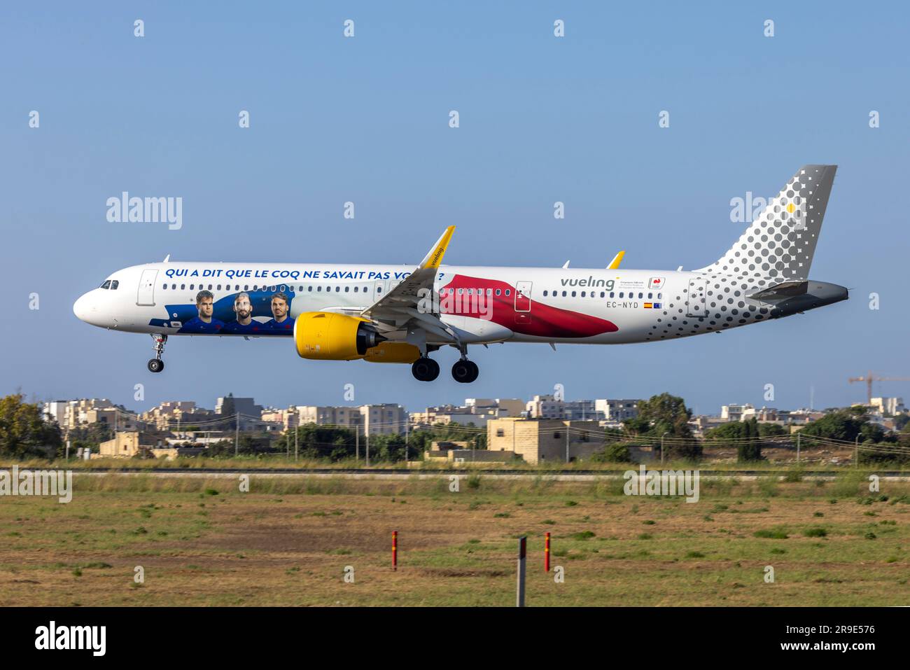 Vueling Airlines Airbus A321-271NX (REG: EC-NYD) now sporting official ...