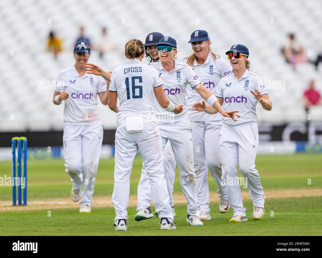 Women's ashes 2023 knight cross hi-res stock photography and images - Alamy