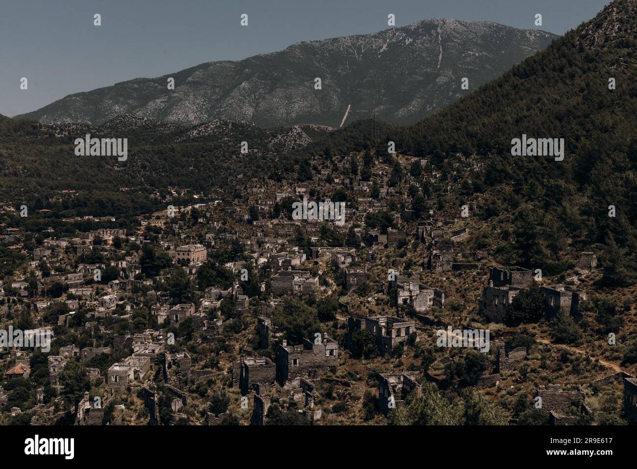 Karakoy Ghost Village, Turkey Stock Photo - Alamy