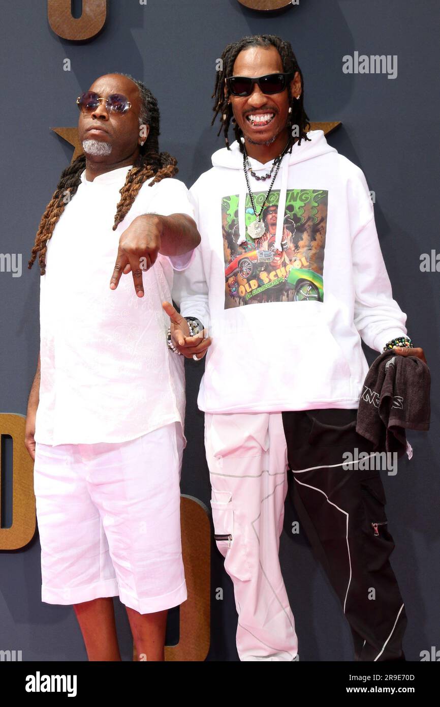 Los Angeles, CA. 25th June, 2023. Kaine, D-Roc, Ying Yang Twins at ...