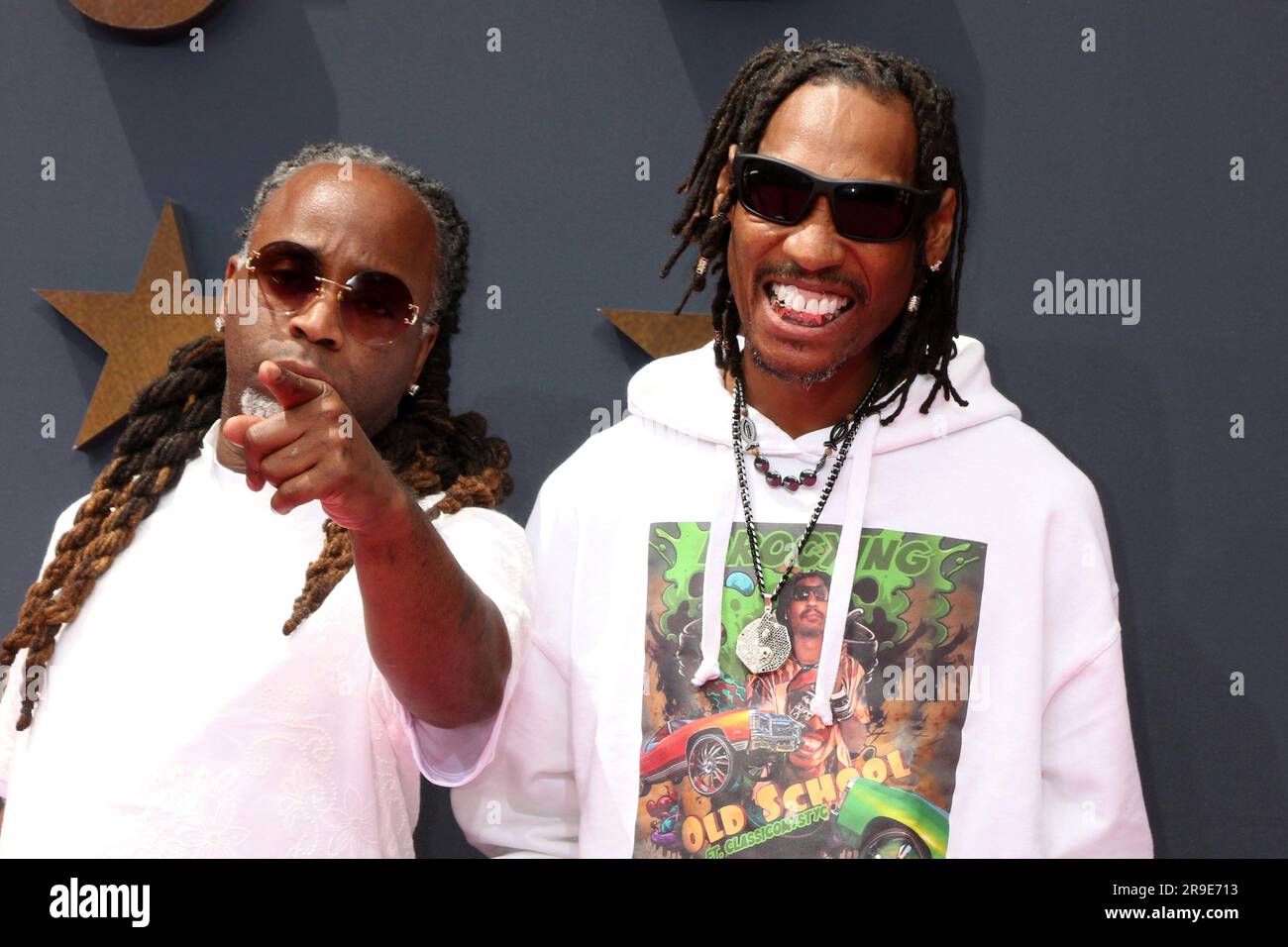 Los Angeles, CA. 25th June, 2023. Kaine, D-Roc, Ying Yang Twins at ...