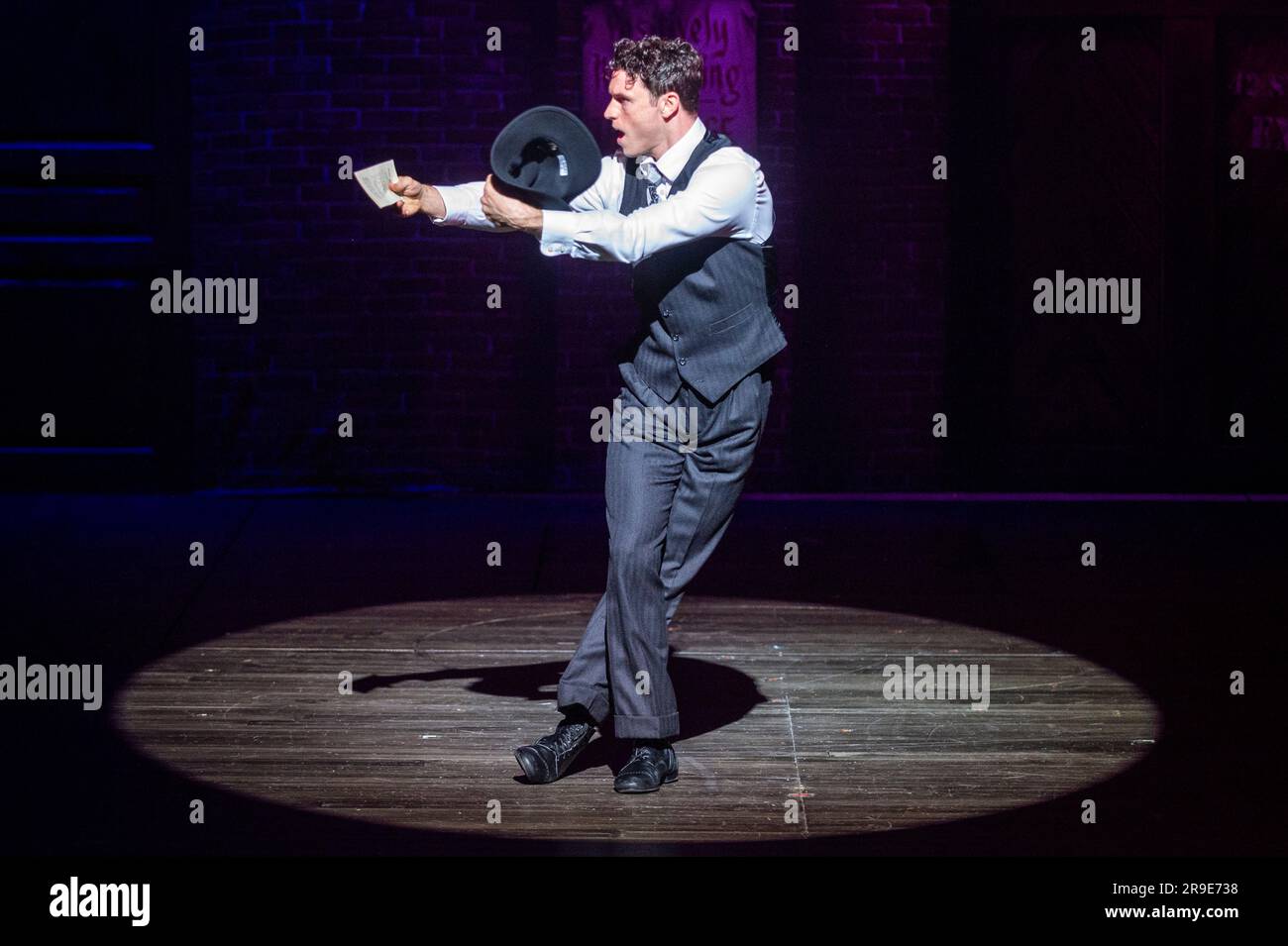 London, UK. 26 June 2023. Charlie Stemp as Bobby Child performs at a ...
