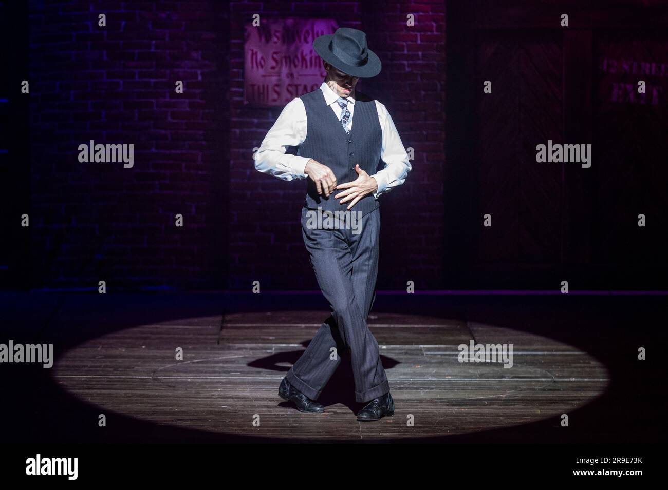 London, UK. 26 June 2023. Charlie Stemp as Bobby Child performs at a ...