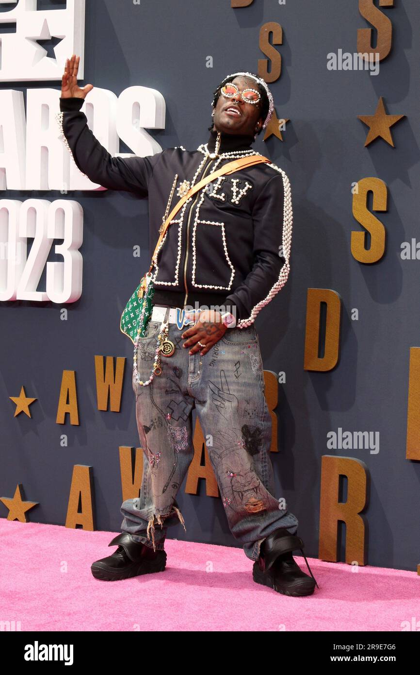 Los Angeles, CA. 25th June, 2023. Lil Uzi Vert at arrivals for BET ...