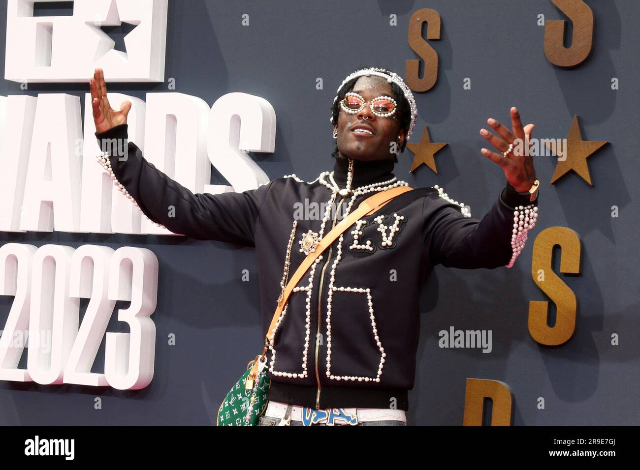 Los Angeles, CA. 25th June, 2023. Lil Uzi Vert at arrivals for BET ...