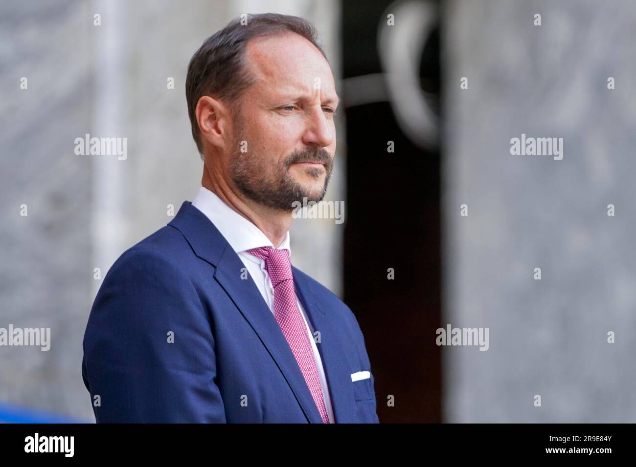 Oslo 20230623.Oslo city council leader, Raymond Johansen, is present ...