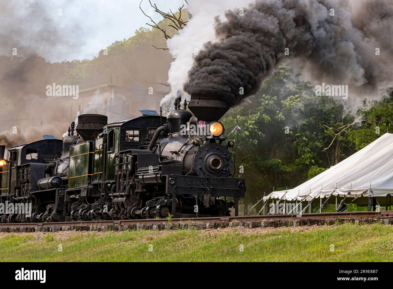 Steam engine parade steam locomotive hi-res stock photography and ...