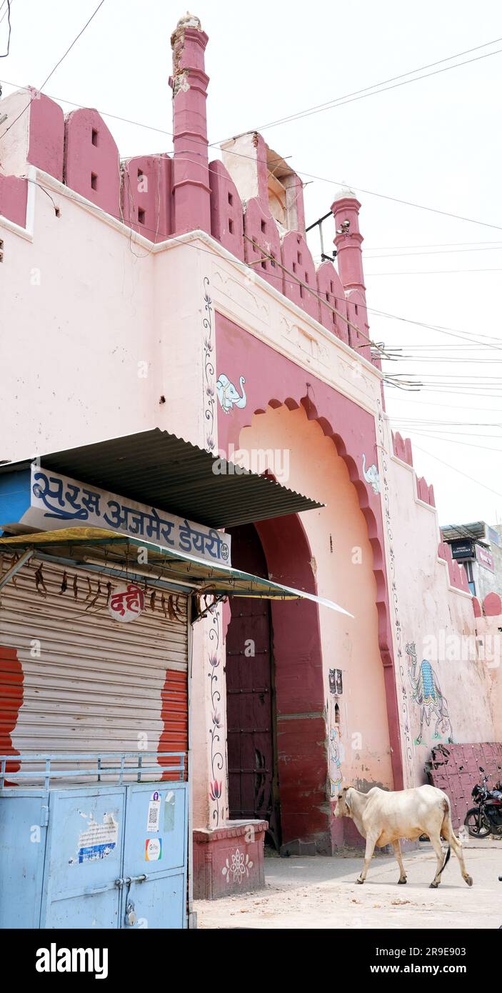 Beawar, India. 25th June, 2022. A dome of 187-year-old heritage Ajmeri ...