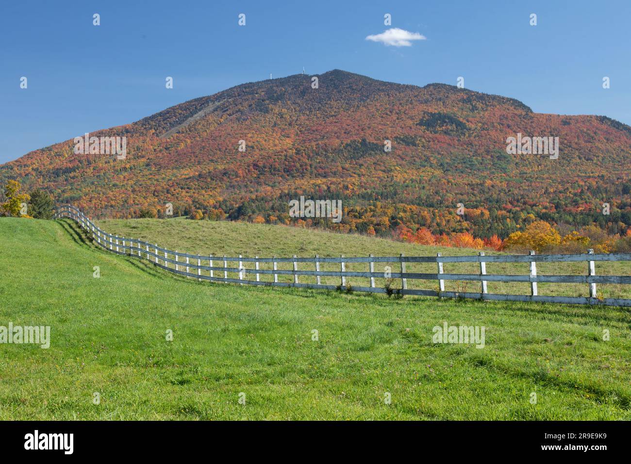 Burke mountain and foliage hi-res stock photography and images - Alamy