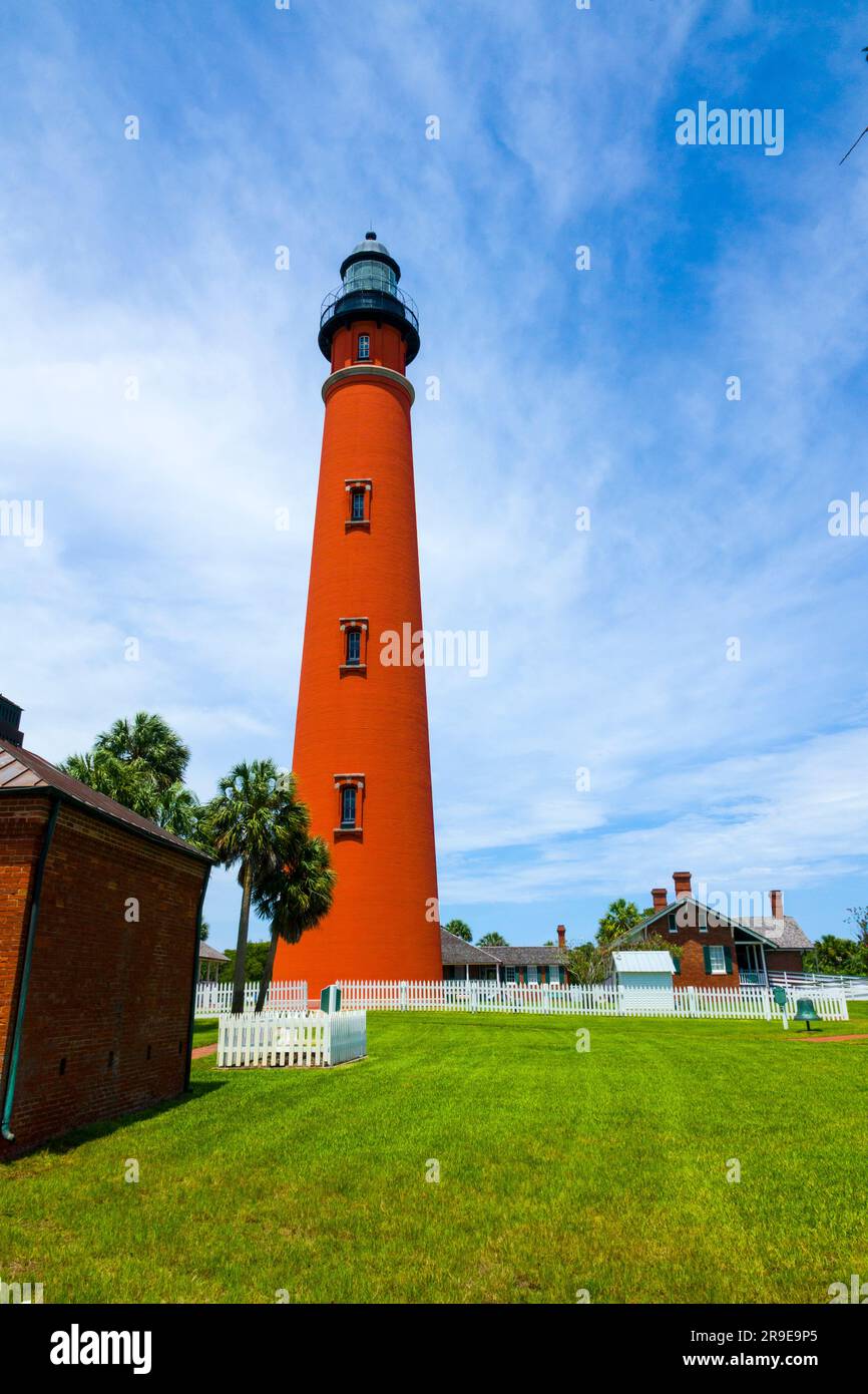 The Ponce de Leon Inlet Light is a lighthouse and museum located at Ponce de León Inlet in ...