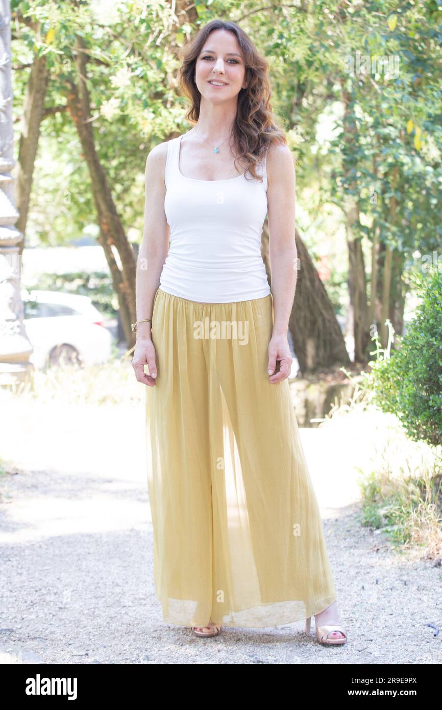 Rome, Italy. 26th June, 2023. Italian actress Carolina Sala attends the ...