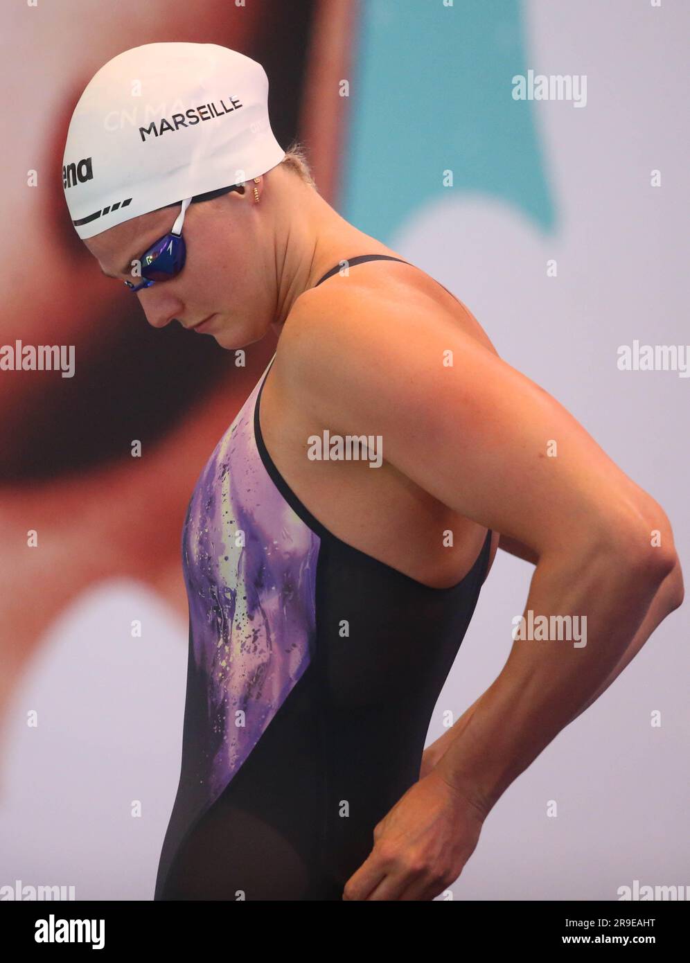 Marie Wattel, Women Final 50 M freestyle during the French Elite ...
