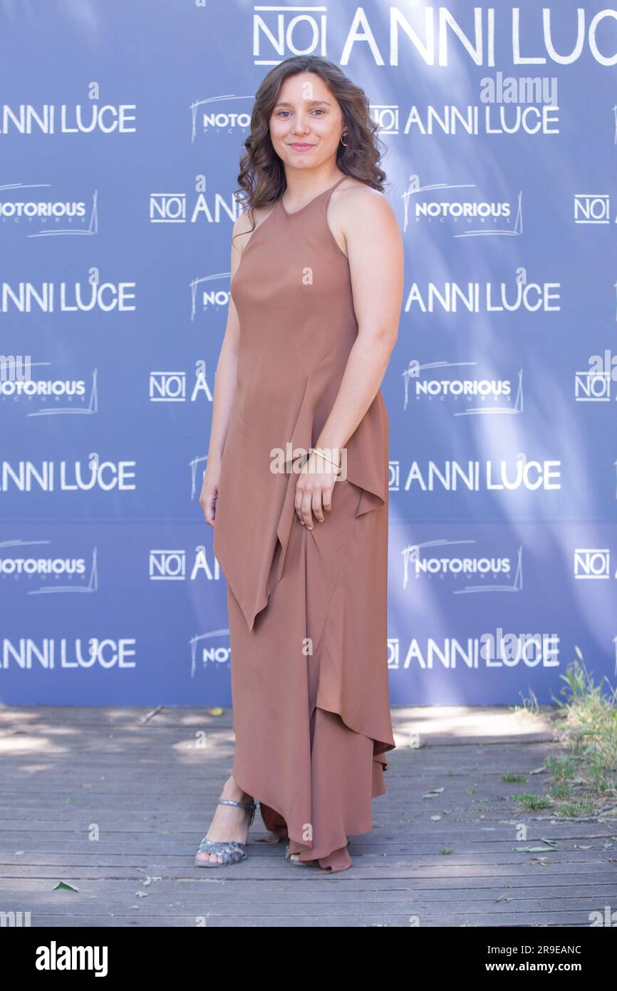 Rome, Italy. 26th June, 2023. Italian actress Adalgisa Manfrida attends ...