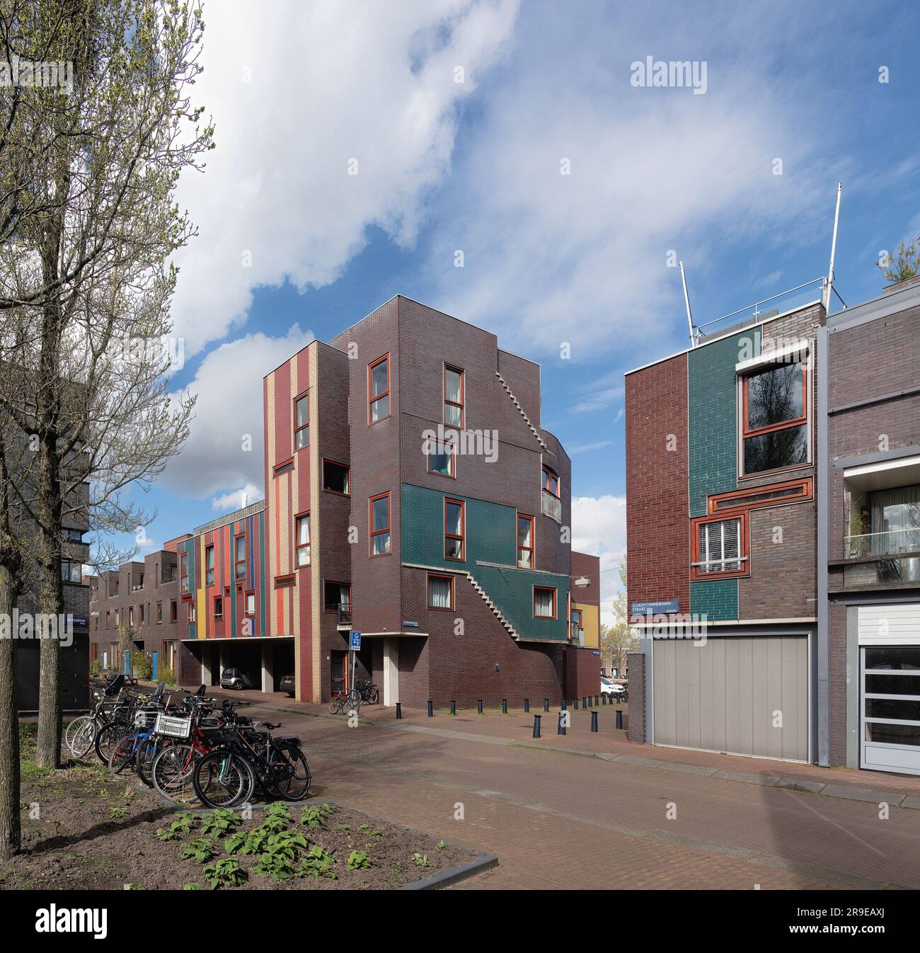 Amsterdam, Netherlands - Borneo Insel housing by EMBT Stock Photo - Alamy