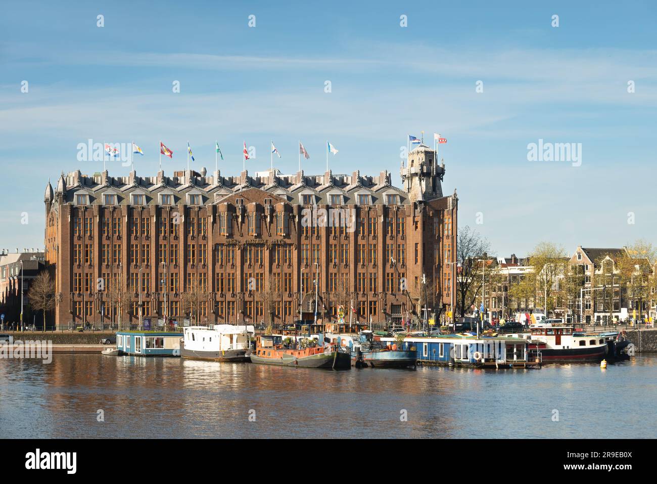 Amsterdam, Netherlands - Het Scheepvaarthuis shipping offices (now ...