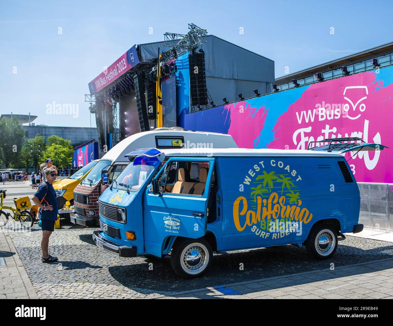 VW Bus Festival 2023 Stock Photo - Alamy
