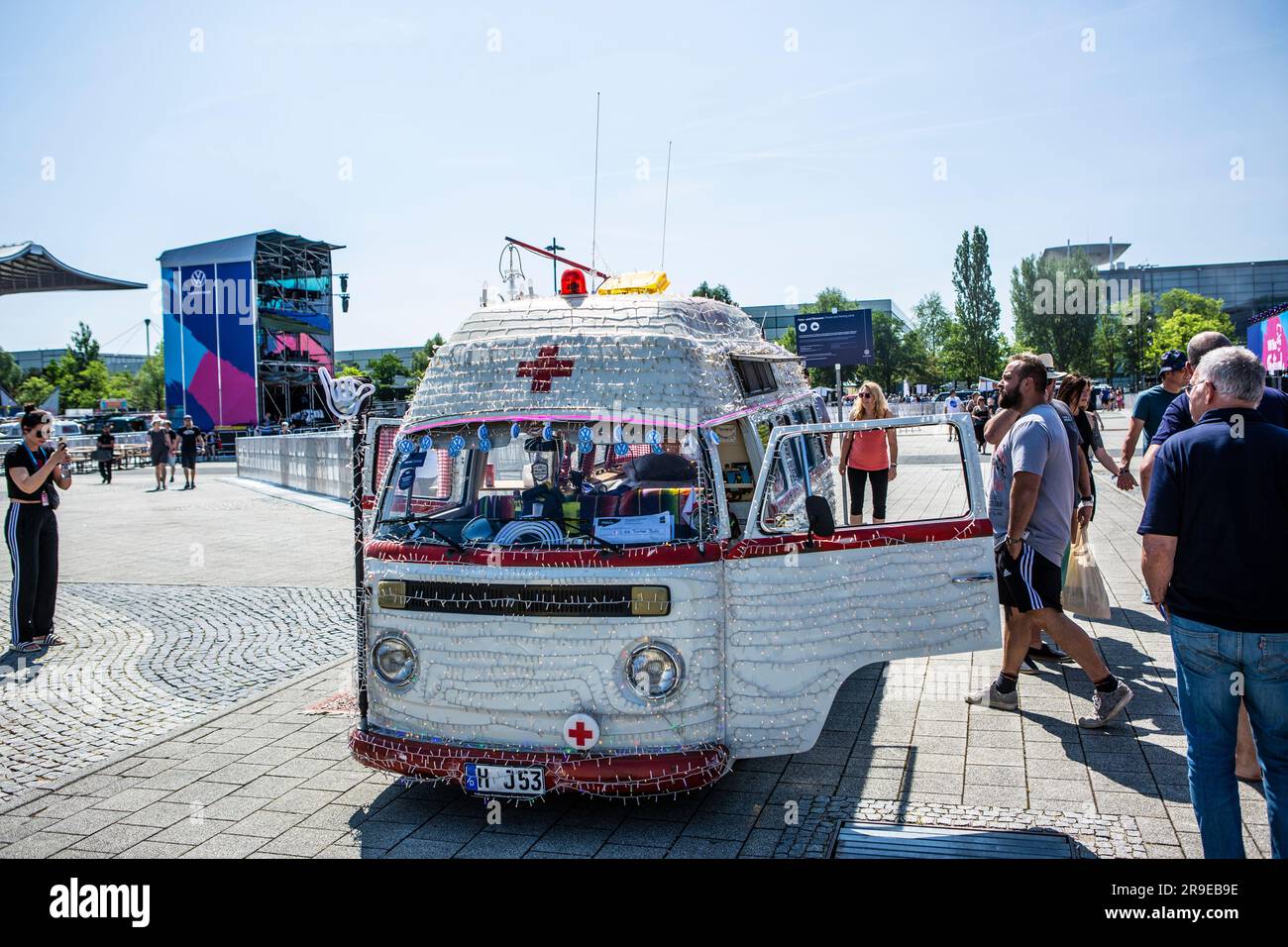 VW Bus Festival 2023 Stock Photo - Alamy
