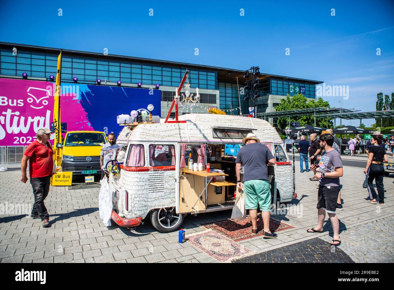 VW Bus Festival 2023 Stock Photo - Alamy
