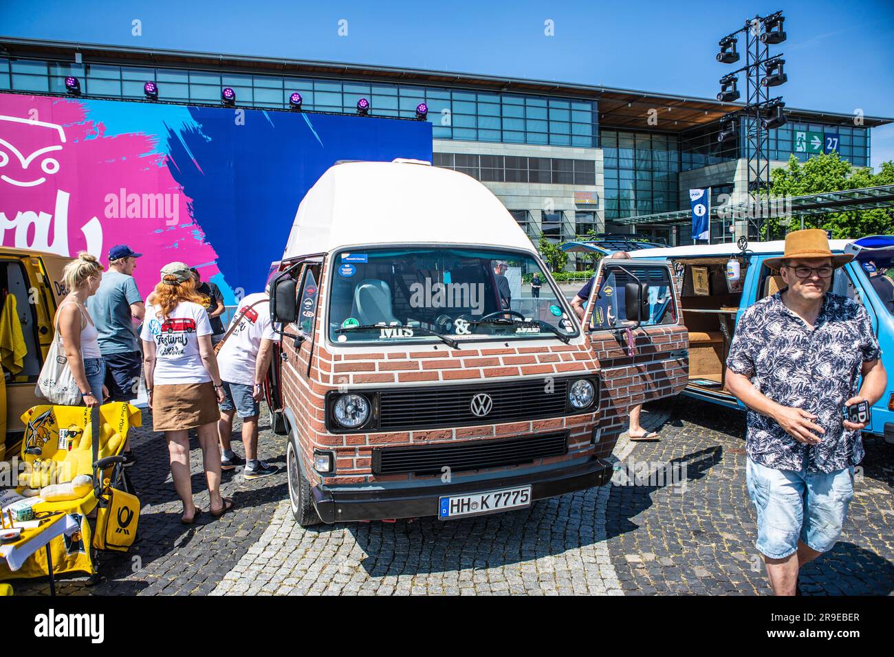 VW Bus Festival 2023 Stock Photo - Alamy