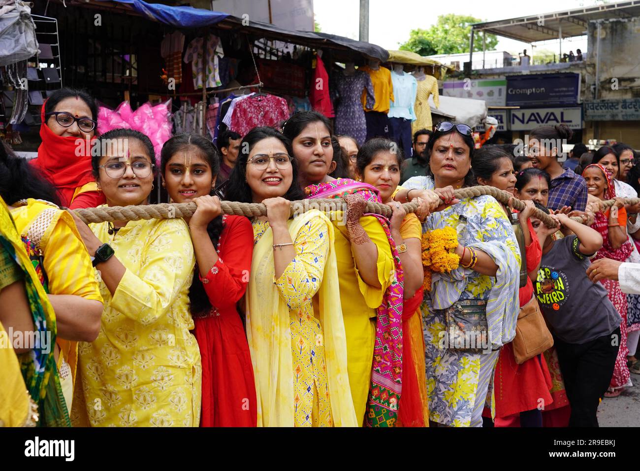 India. 26th June, 2023. The oldest and largest Annual Hindu chariot ...
