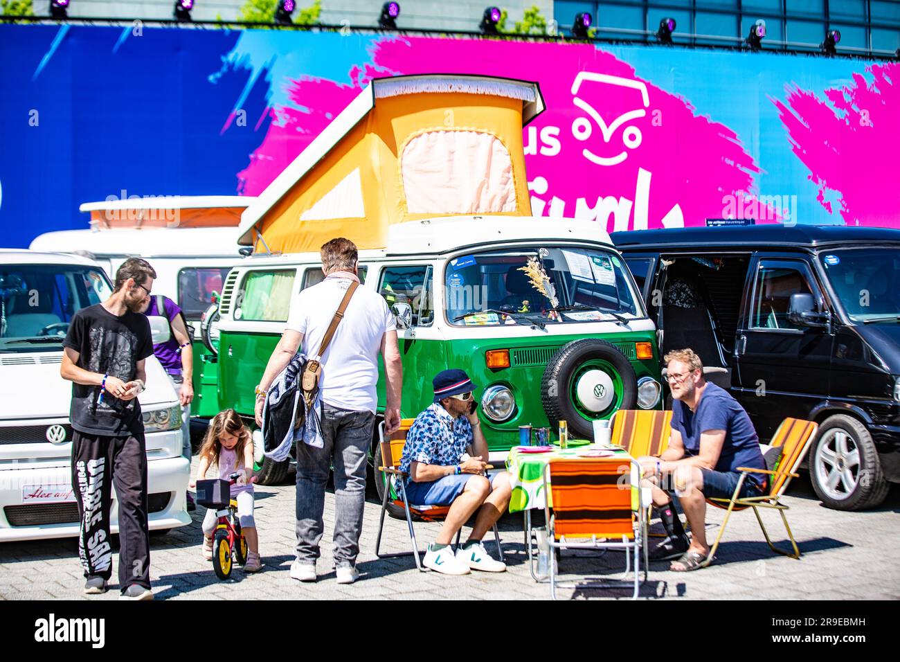 VW Bus Festival 2023 Stock Photo - Alamy