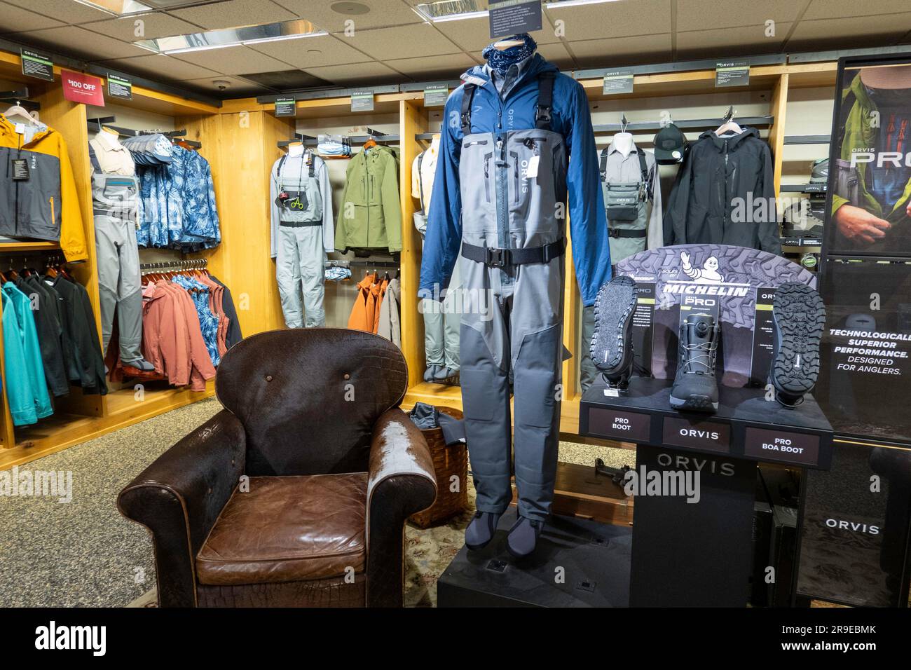 Orvis Fifth Avenue Store Interior, New York City, USA Stock Photo - Alamy