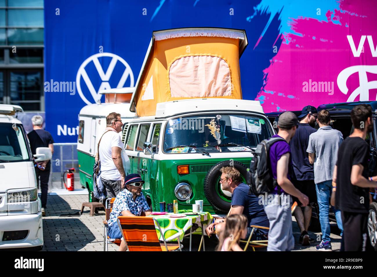 VW Bus Festival 2023 Stock Photo - Alamy