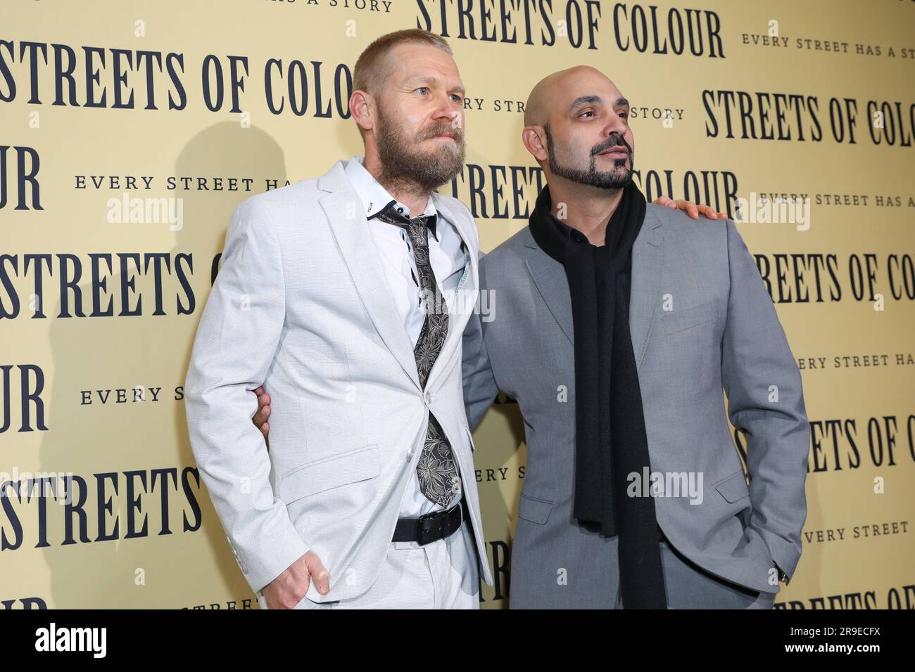 June 26, 2023: PETER MAPLE and RONNIE S. RISKALLA attends the World Premiere of 'Streets of ...