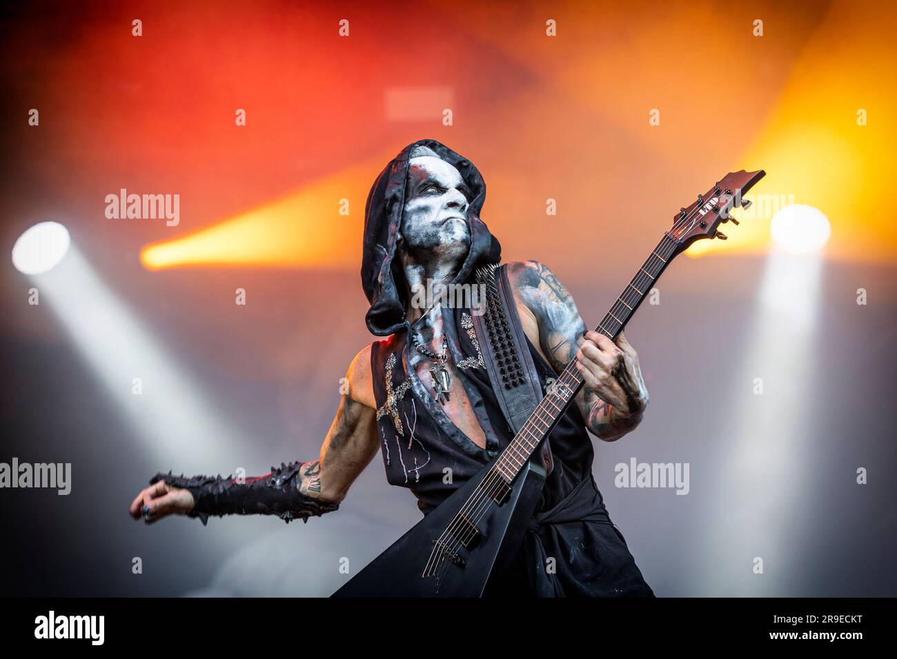 Oslo, Norway. 22nd, June 2023. The Polish heavy metal band Behemoth ...