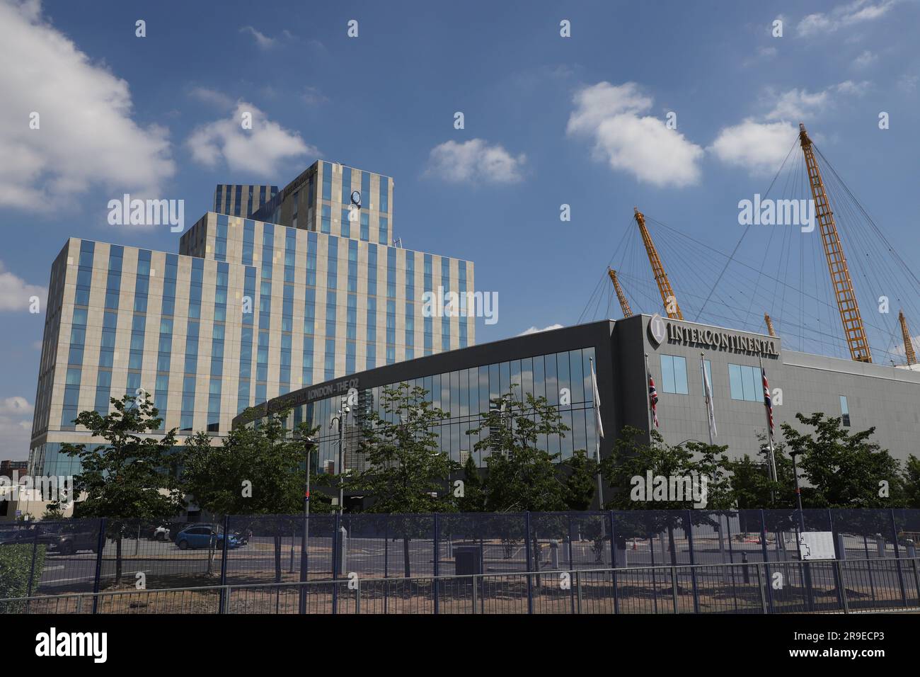 Exterior of Intercontinental London - the O2, Greenwich Peninsula ...