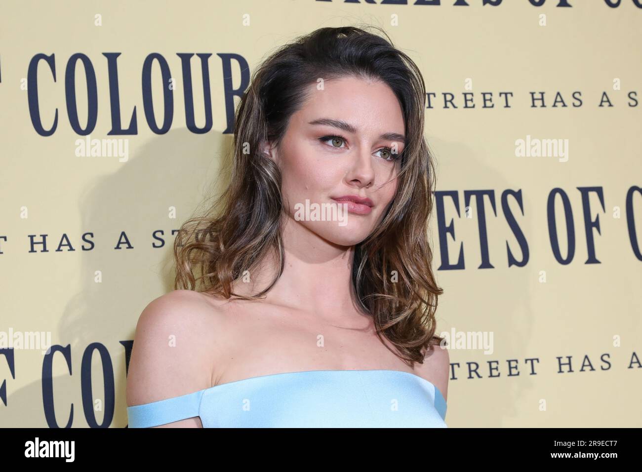 June 26, 2023: VERONICA CLOHERTY attends the World Premiere of 'Streets ...