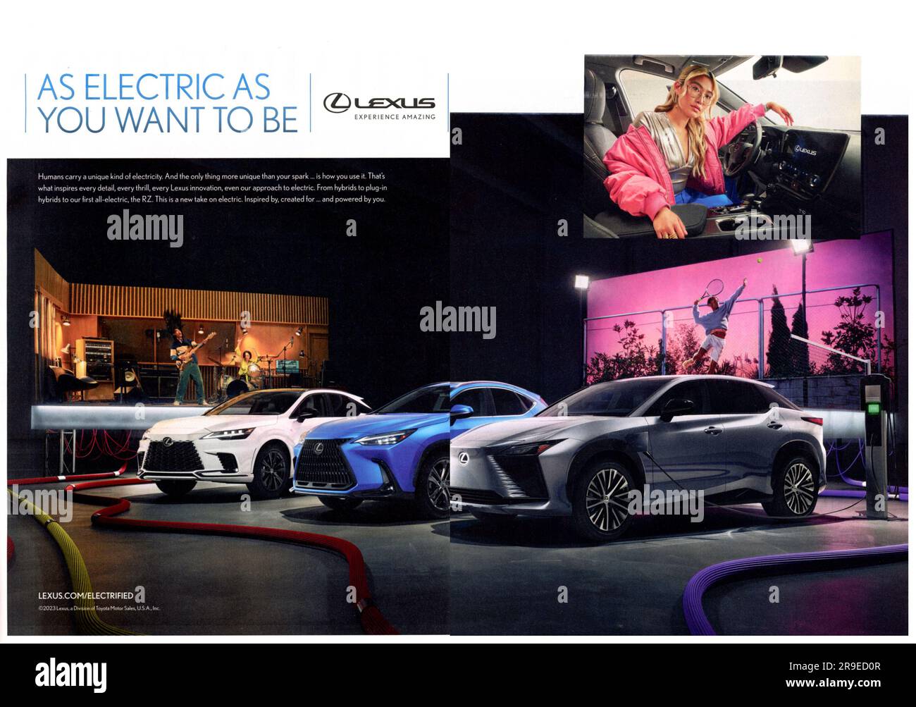 Food&Wine June 2023 summer magazine issue advert, USA Stock Photo - Alamy